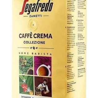 Káva Segafredo Coffee Crema Collezione, zrnková, 1 kg | Kancelar123.cz